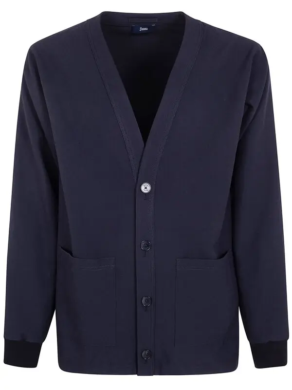 Herno Cardigan Jacket - Black