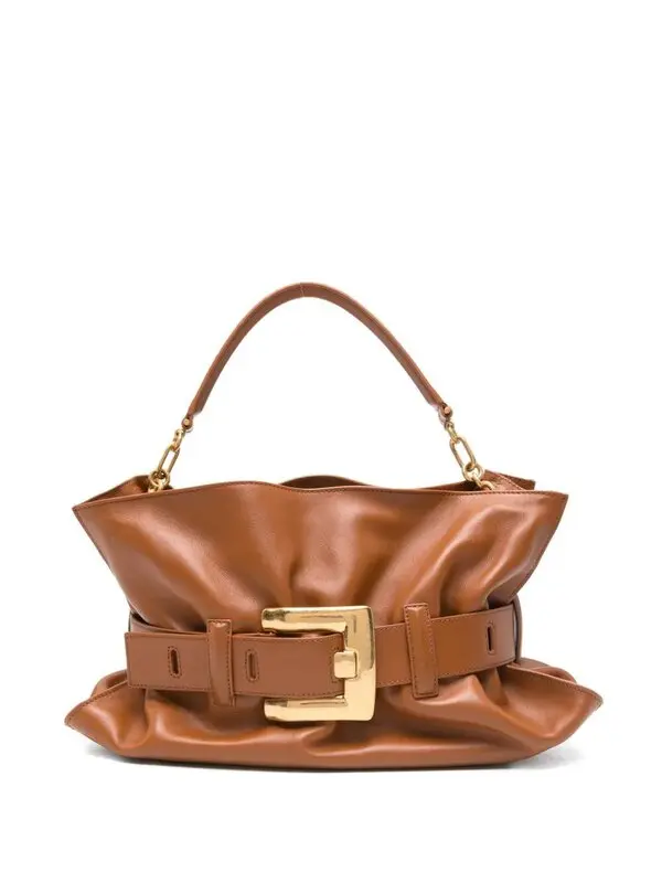 Balmain Anthem Medium Calfskin Bag
