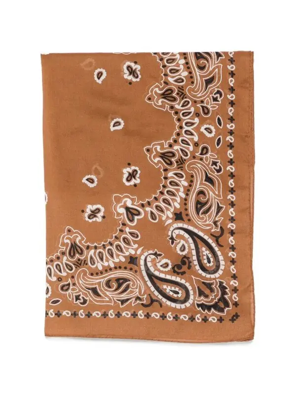 Destin Cotton "bandana" 59x59 Cm - Red