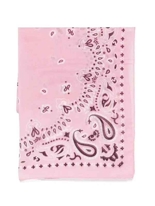 Destin Cotton 'bandana' 59x59 Cm - Pink