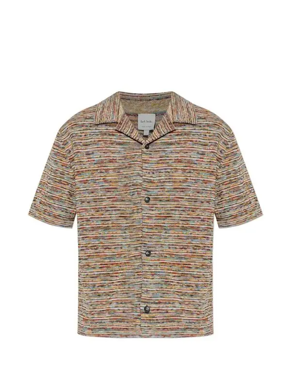 Paul Smith Knitted Short Sleeves Shirt - Multi