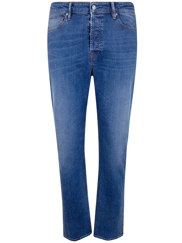 NINE:INTHE:MORNING Asthor Relaxed Slim Jeans - Blue