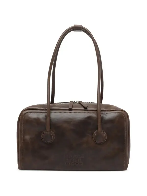 MARGESHERWOOD Soft Boston Leather Bag - Brown