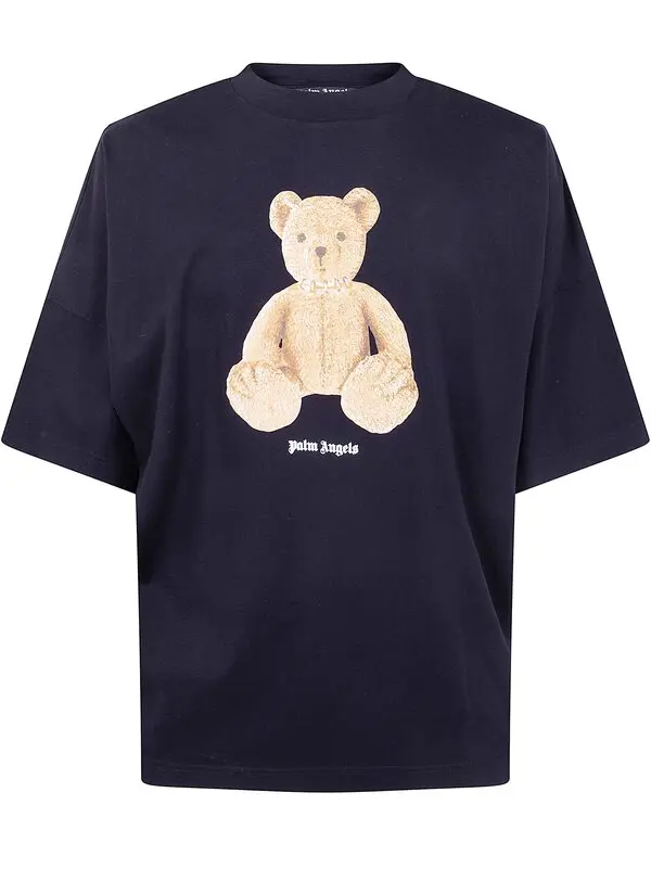 Palm Angels Bear Over Tee - Black