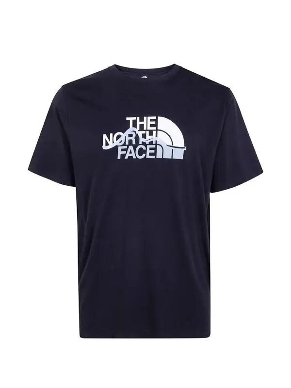 The North Face Mountain Line Regular Short Sleeve Tee - Black