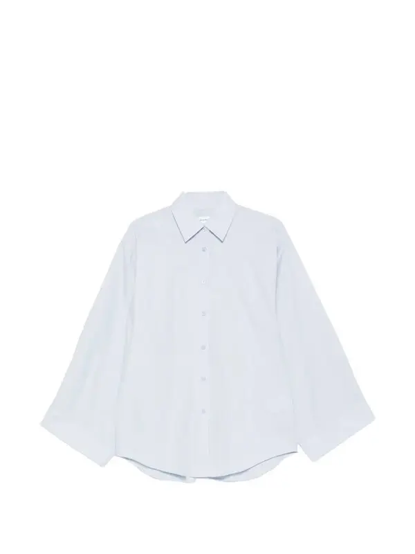 THE FRANKIE SHOP Tila Wide Sleeve Shirt - Blue