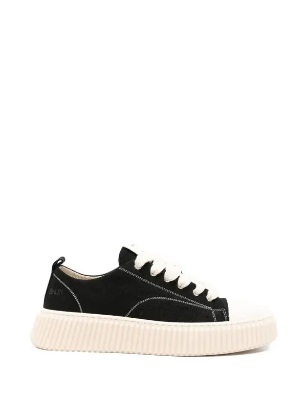 RHUN Treble Canvas Shoes - Black