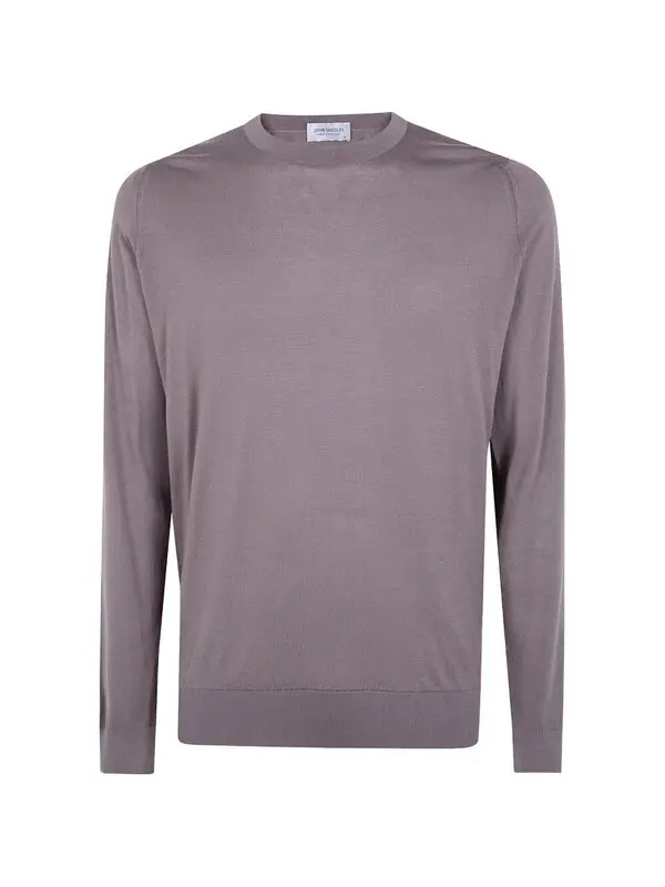 John Smedley Rowland Crewneck Pullover - Brown