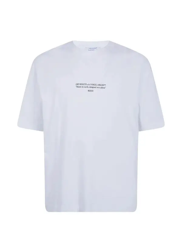 Off-White Skate Statement Short Sleeves Tee - White