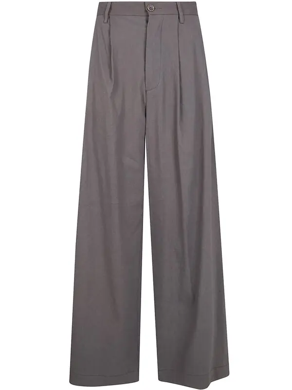 UMA WANG Paella Pants - Gray