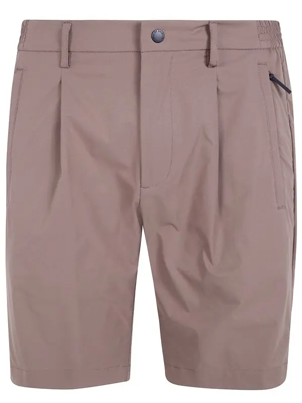 PEOPLE OF SHIBUYA Brak Bermuda Trousers - Brown