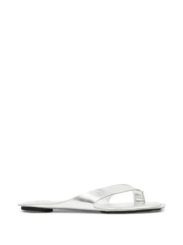 MAISON MARGIELA Flat Sandals - Metallic