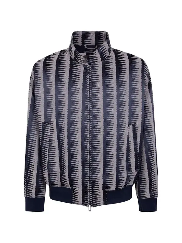 Emporio Armani Blouson Jacket - Blue