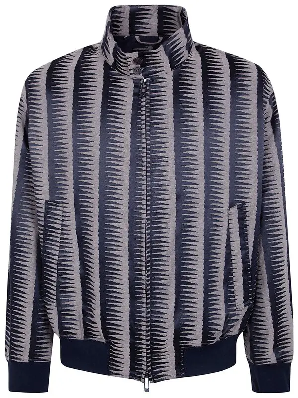 Emporio Armani Blouson Jacket - Blue