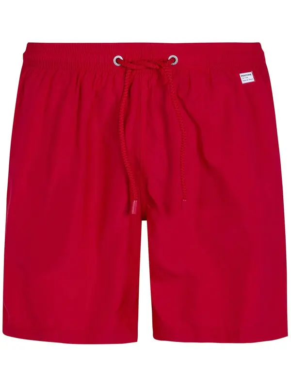 MC2 SAINT BARTH Lighting Pantone Swim Shorts - Red