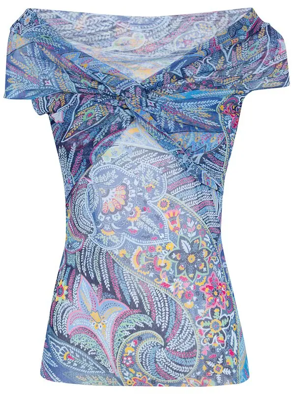 Etro Straight Neck Top