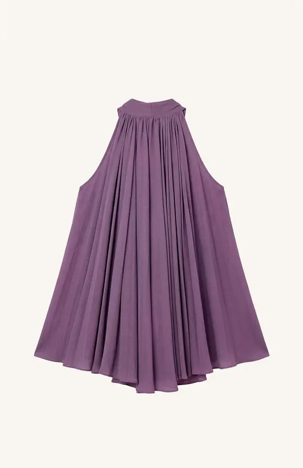Aiste Hong Tie-neck Halter Blouse