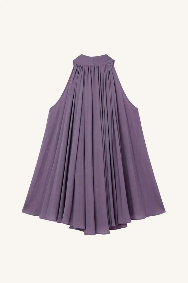 Aiste Hong Tie-neck Halter Blouse