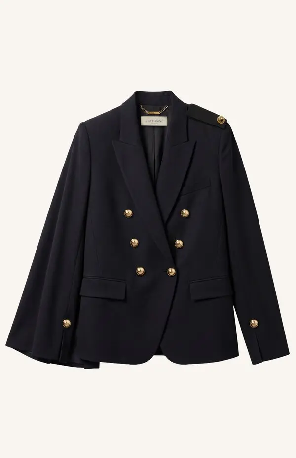 Aiste Hong Sleeve Cape Blazer