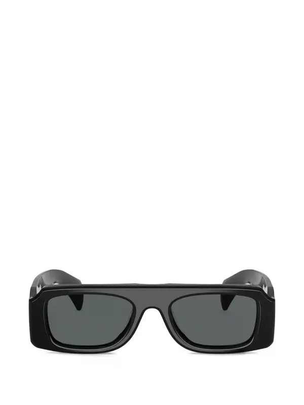 Oliver Spencer Edition 4 Rectangle Sunglasses - Black