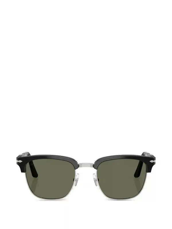Persol Square-frame Foldable Sunglasses - Black