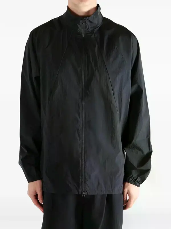 GOLDWIN Raglan-sleeve Sheer Jacket - Black