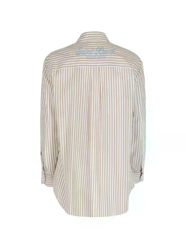MC2 SAINT BARTH Brigitte Stripe-pattern Shirt