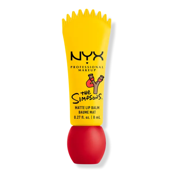 NYX PROFESSIONAL MAKEUP Simpsons Collab Smushy Matte Lip Balm - Rebel Red
