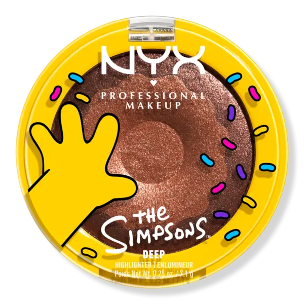 NYX PROFESSIONAL MAKEUP Simpsons Collab Homer Donut Highlighter - Glazed Over