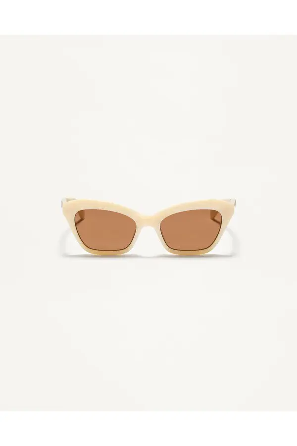 Valentino Garavani Cat-eye Acetate Eyewear - Brown