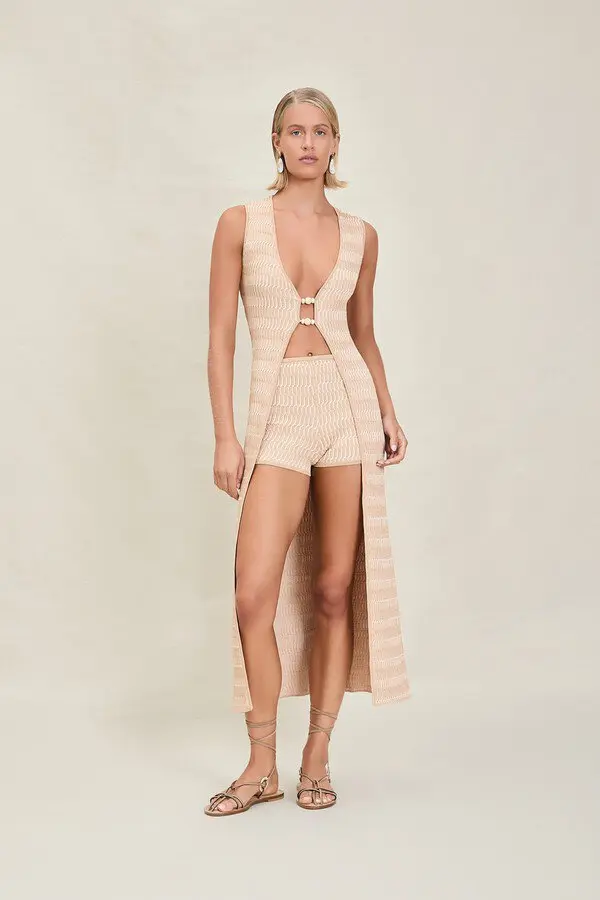 Devon Windsor Garcelle Robe - Neutral