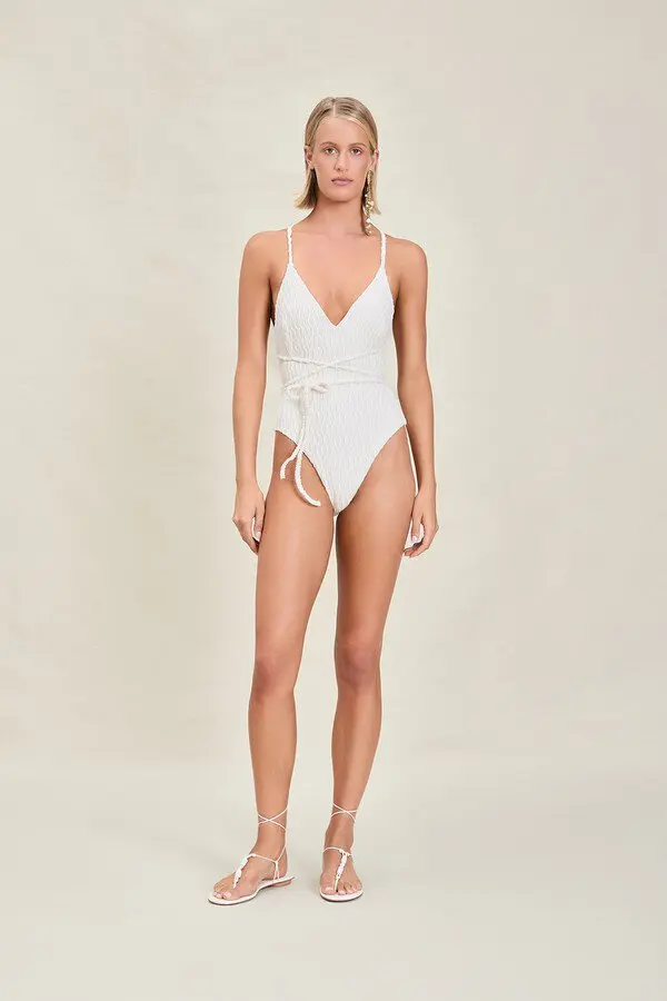 Devon Windsor Felix Full-piece - Neutral / White