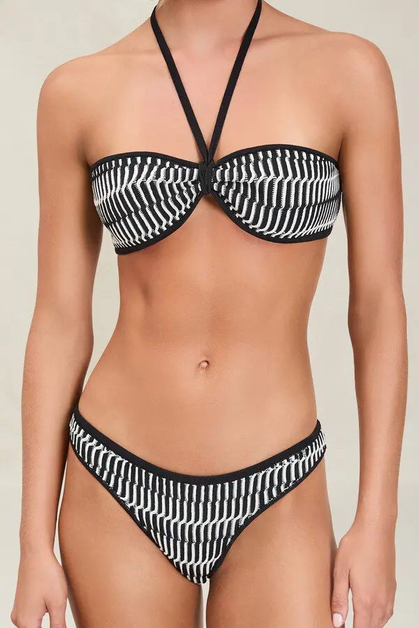 Devon Windsor Finn Bandeau Top - Gray