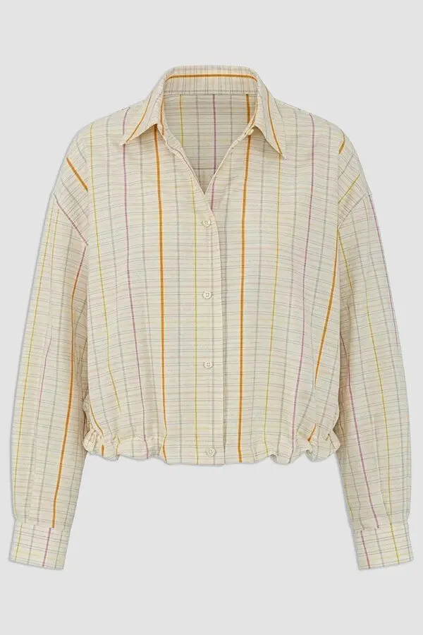 CALLAS MILANO Lille Blouson Hem Shirt - Natural