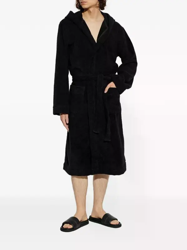 Moschino Logo-patch Hooded Bathrobe