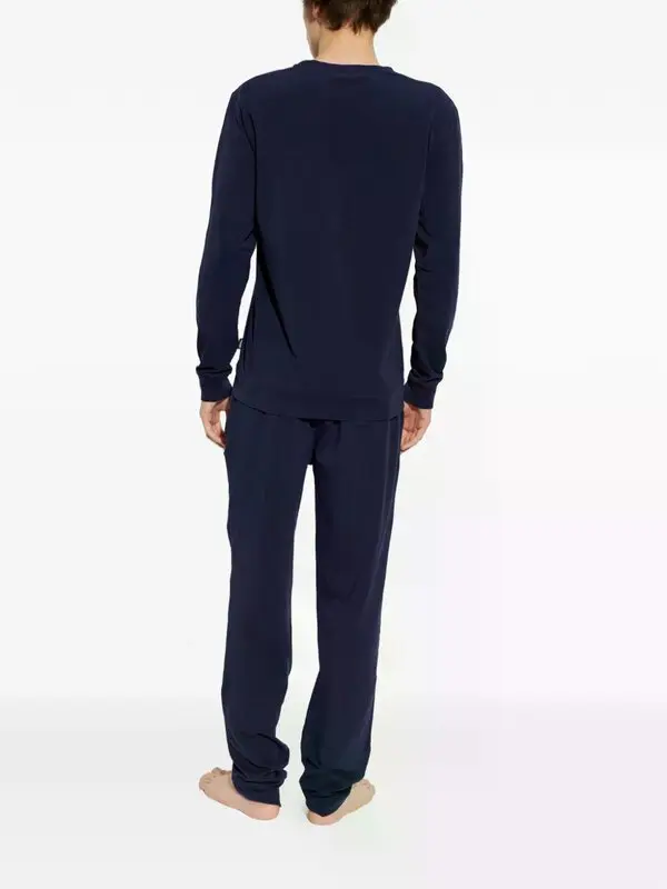 Moschino Two-piece Patch Pajamas Set