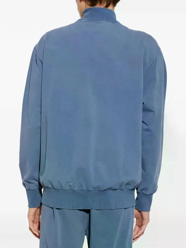 Moschino Logo-tape Zip-up Sweater