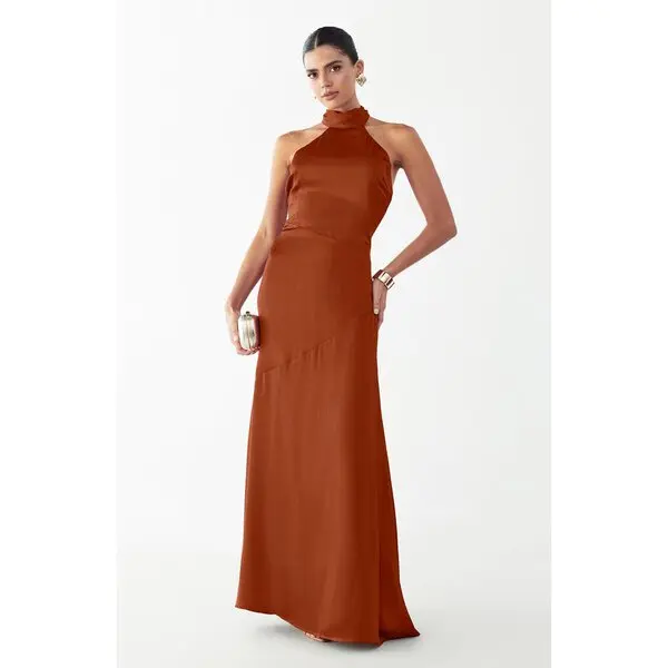 BWLDR Shaw Maxi Dress - Copper