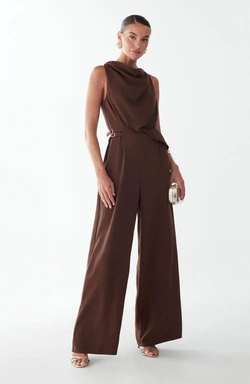 BWLDR Dalia Jumpsuit - Chocolate