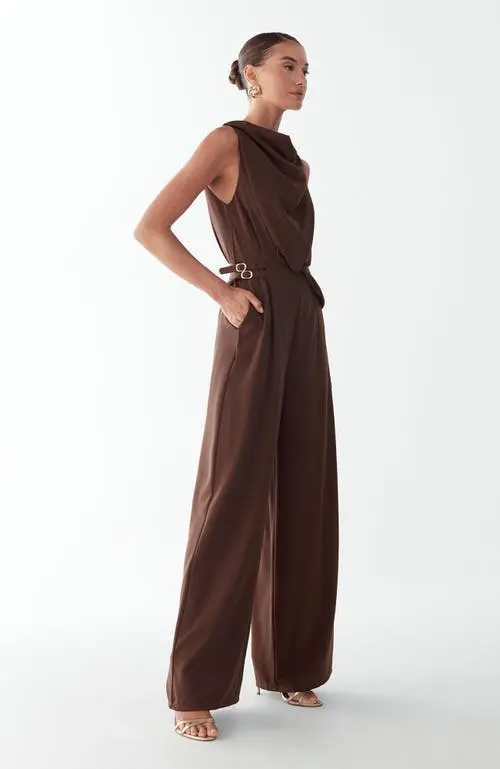 BWLDR Dalia Jumpsuit - Chocolate