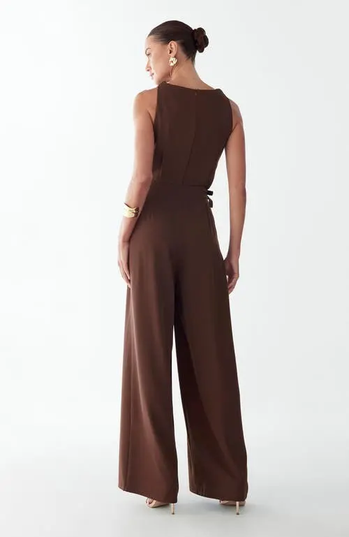 BWLDR Dalia Jumpsuit - Chocolate