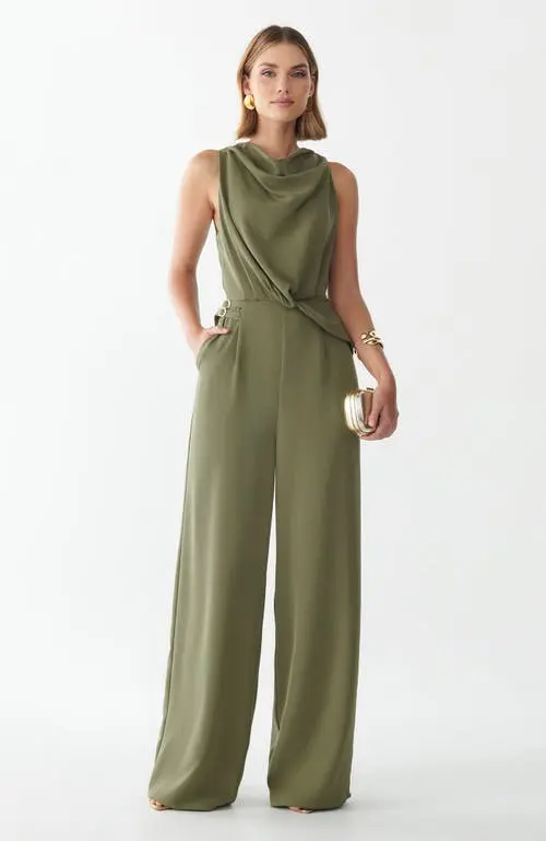 BWLDR Dalia Jumpsuit - Light Olive