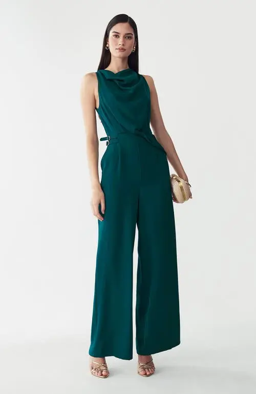 BWLDR Dalia Jumpsuit - Teal