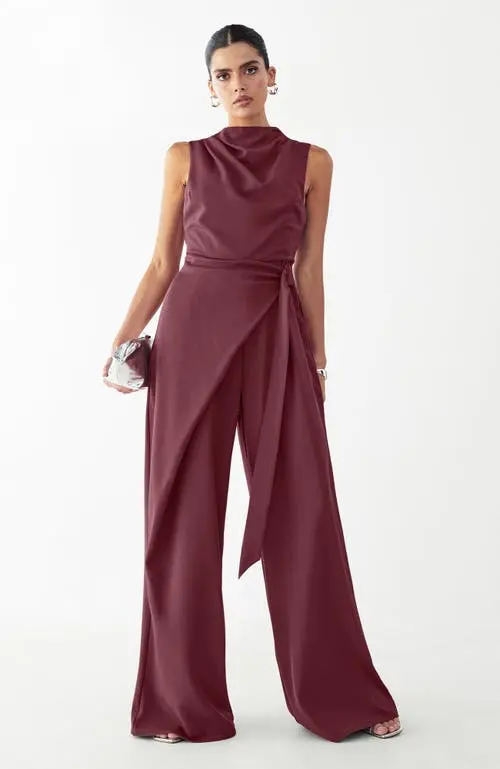 WILLA Clove Jumpsuit - Rose Brown