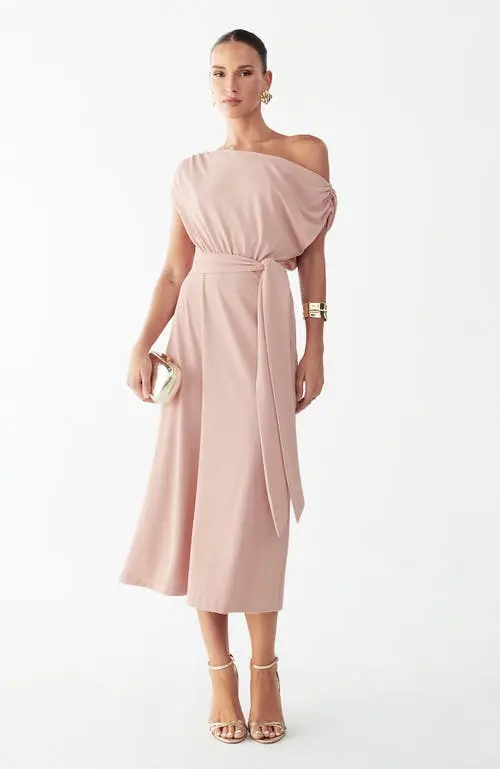 WILLA Eva Midi Dress - Blush