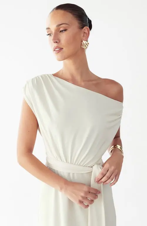 WILLA Eva Midi Dress - Cream