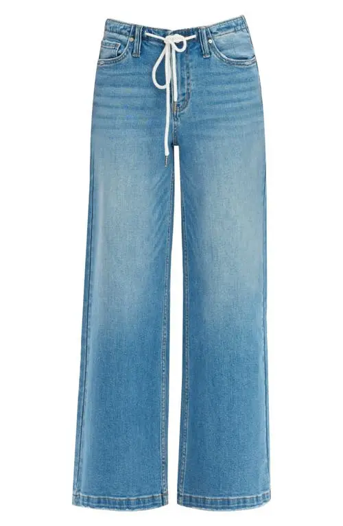 BAYEAS Zephyrine Drawstring Wide Leg Jeans