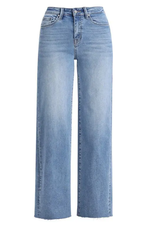 BAYEAS Zephyrine High-waist Wide-leg Jeans - Light Blue