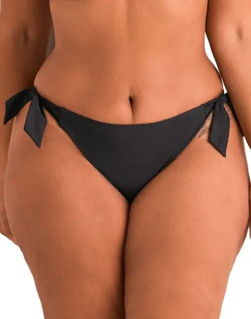 ADORE ME Perry Swimwear Bikini Bottom - Black