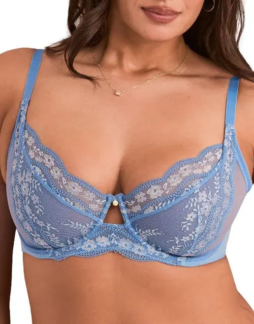 ADORE ME Elea Unlined Full Coverage Bra - Medium Blue